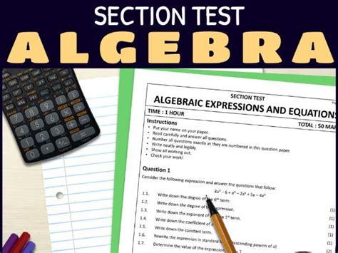 Grade 8 Maths Term 1 Algebra Lessons And Assessments Bundle Caps