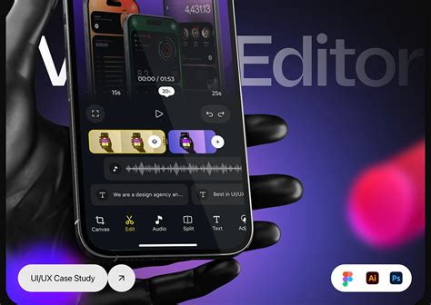 Video Editor Mobile App Ui Design Uiux Case Study Behance