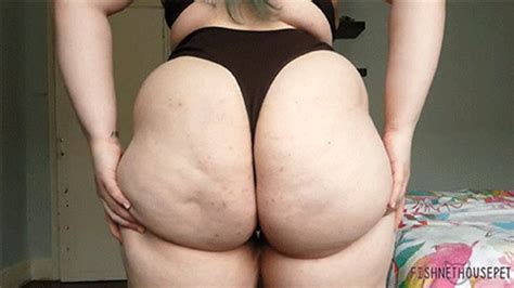 Bbw Brown Bikini Thong Fishnethousepet Clips4sale