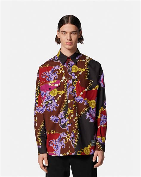 Versace Chain Couture Shirt Versace