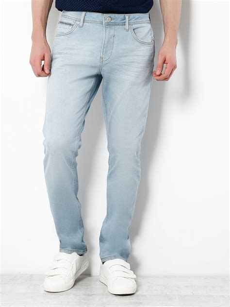 Colins - 044 Karl Normal Kesim Düşük Bel Düz Paça Mavi Jean Pantolon