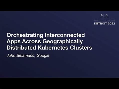 Free Video Orchestrating Interconnected Apps Across Geographically
