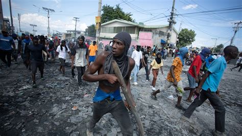 Riesgo De Una Gran Crisis Humanitaria El Gobierno De Haití Solicita