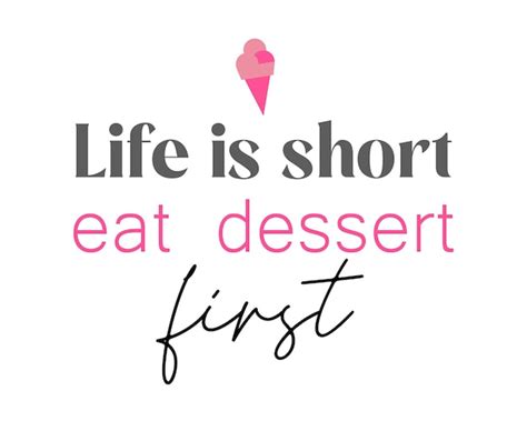 Premium Vector Life Is Better With Friends And Ice Cream Quote