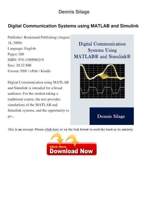 pdf digital communication systems using matlab and simulinkwgojpdf