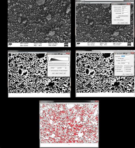 A Process Of Particle Size Measurement By Using Image J Software A Download Scientific
