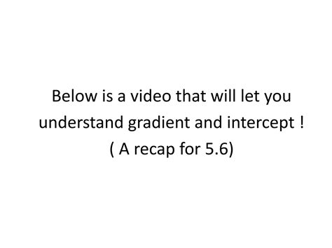 Solving For Coordinates Of Intersection Between Lines Ppt