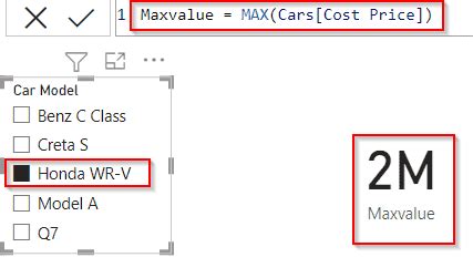 Power Bi Dax Max Function With Examples Sharepoint Microsoft