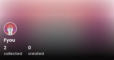Fyou - Profile | OpenSea