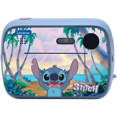 Lexibook Disney Stitch Instant Print Camera Met Selfie Functie En