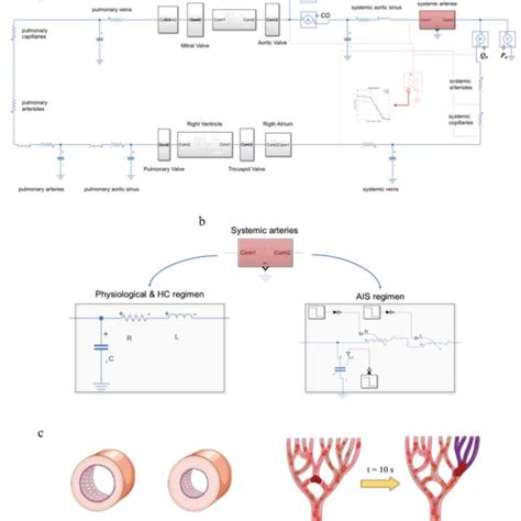 Panel A SIMULINK Implementation Of The Integrated Lumped Parameter