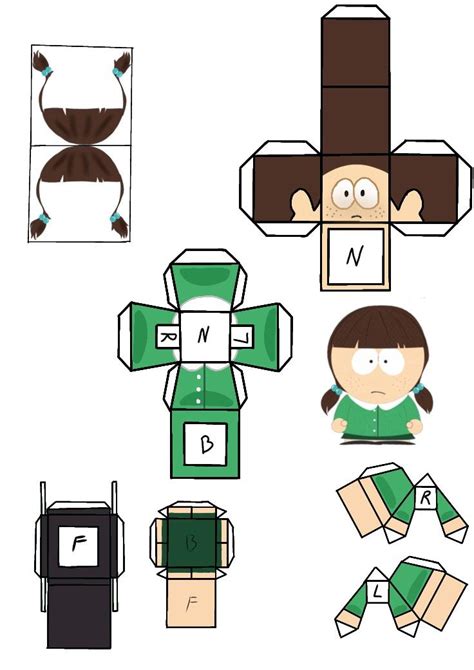 South Park Monica Ryland Papercraft