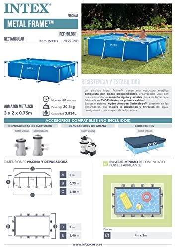 Recensione Intex Rectangular Frame 28272 | QualeScegliere.it