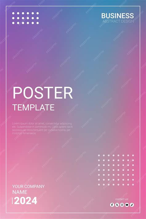 Premium Vector Abstract Gradient Background Template