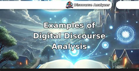Examples Of Digital Discourse Analysis Interactive Article Discourse Analyzer Ai Toolkit