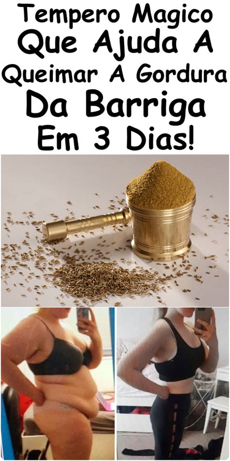 Tempero Magico Que Ajuda A Queimar A Gordura Da Barriga Em 3 Dias Em