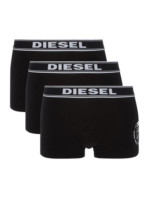 Diesel Trunks Im 3er Pack Black Online Kaufen