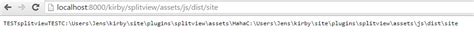 route with dots in localhost 8000 doesn t work questions kirby forum