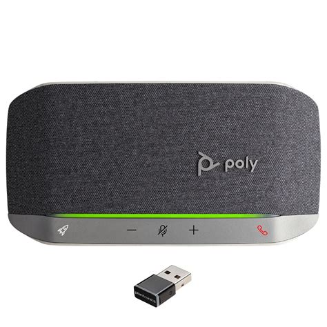 Poly Sync 20 Bluetooth And Corded USB A Speakerphone With BT600 216865 01 Macondo Networks