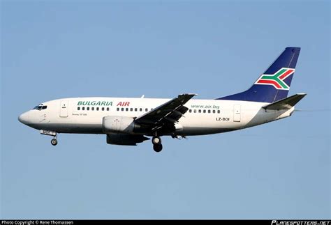 Lz Boi Bulgaria Air Boeing 737 530 Photo By Rene Thomassen Id 029245
