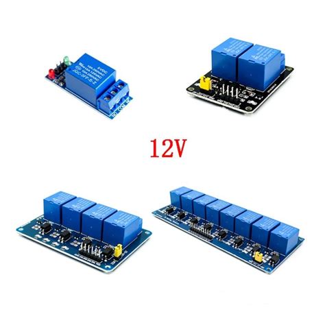 V Channel Relay Module With Optocoupler Relay Output Way Relay Board For