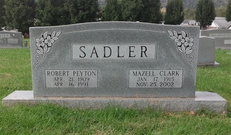 Robert Peyton Sadler 1909 1991 Find A Grave Memorial