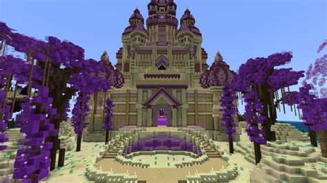 End Palace By Rainbow Theory Minecraft Marketplace Map Minecraft