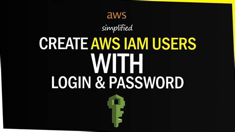 How To Create A Username Password For AWS Users YouTube