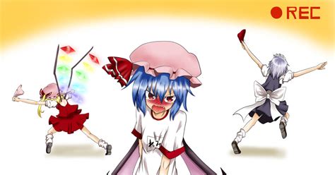 東方 ちょっ！！撮ってないで後ろの二人なんとかしなさいよぉ！！ たこらいすのイラスト Pixiv