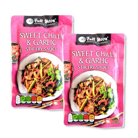 Sweet Chilli And Garlic Stir Fry Sauce 120g 2 For £1