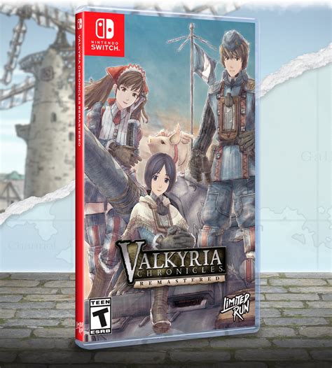 Switch Limited Run 254 Valkyria Chronicles Remastered Limited Run Games