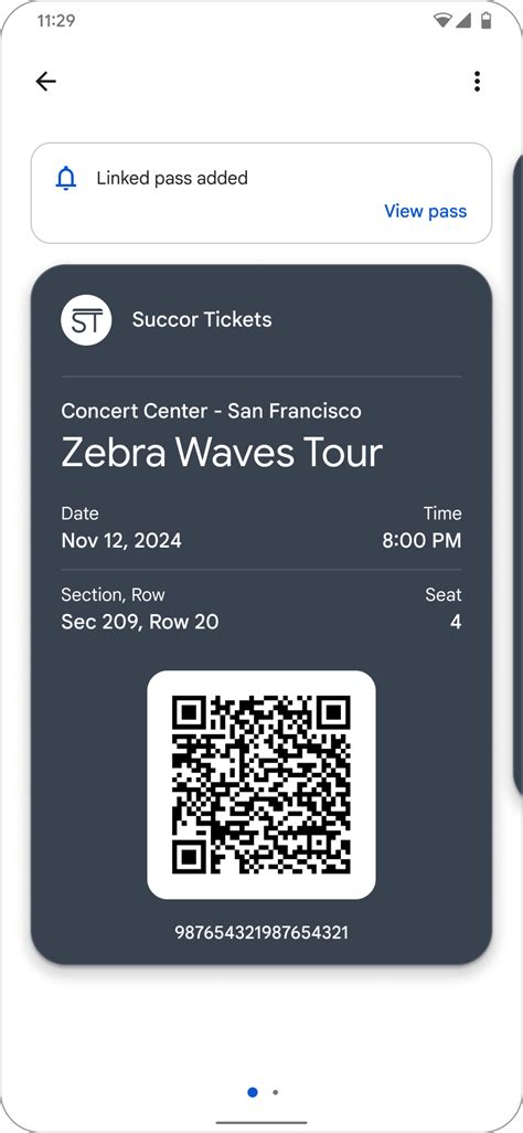 Auto Linked Passes Transit Qr Code Google For Developers