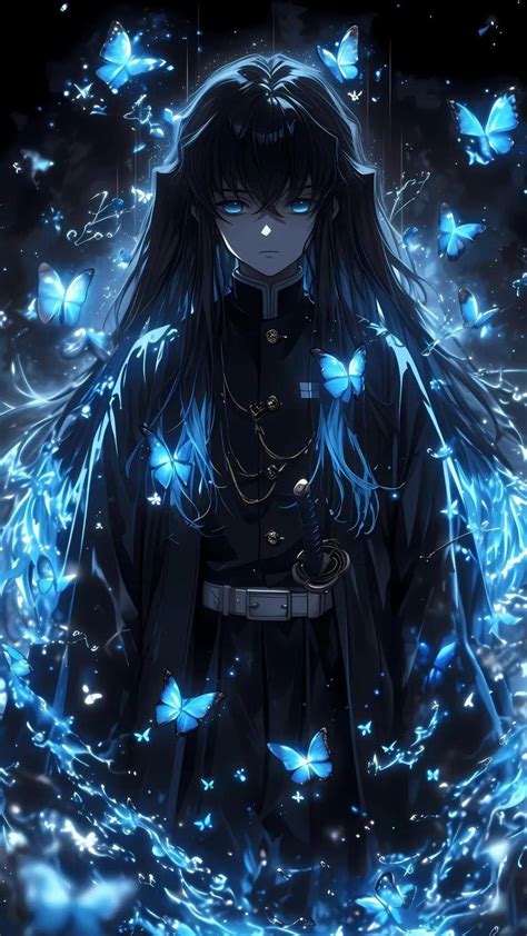 Pin By Monika On My Saves In 2024 Demon Slayer Wallpaper Muichiro Anime Demon Demon King Anime