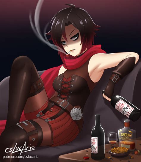 Ruby Rose Vol 7 By Cslucaris On Deviantart Rwby Ruby Rose Rwby Fanart