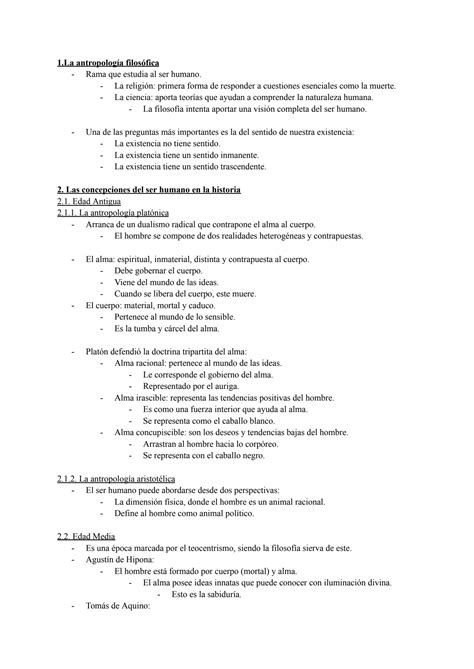 Solution Tema 8 El Problema Del Ser Humano Studypool