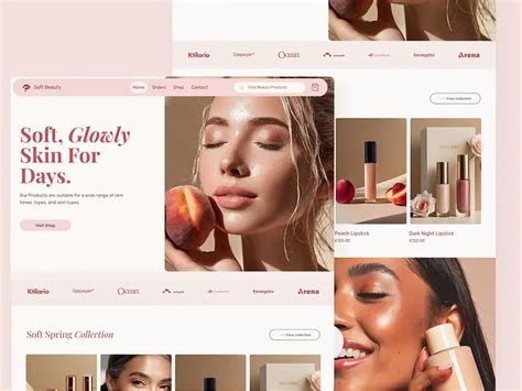 Beauty Wix Templates Designs Themes Templates And Downloadable Graphic Elements On Dribbble