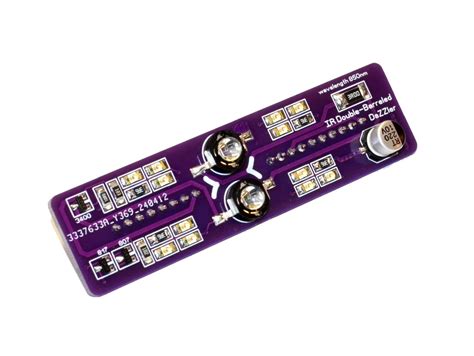 Flipper Zero Double Barreled Ir Led Blaster Dazzler 850nm Electronic