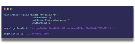 Java密码库password4j Csdn博客