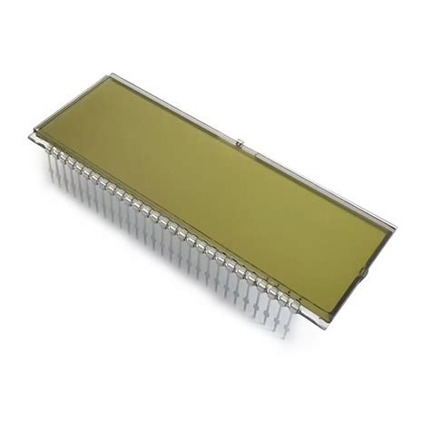 LCD Segment Display Power Consumption Electricity Meter Screen