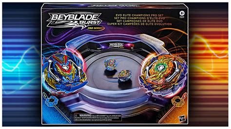 New Hasbro Evo Elite Champions Beyblade Burst Pro Series Set Unboxing