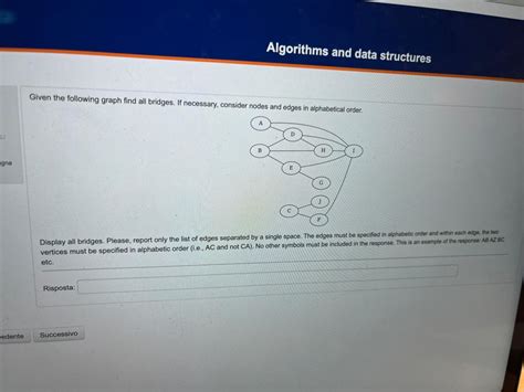 Solved Given The Following Graph Find All Bridges If Chegg