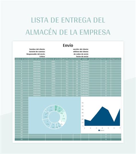 Plantilla De Formato Excel Informe Diario De Distribución Del Almacén