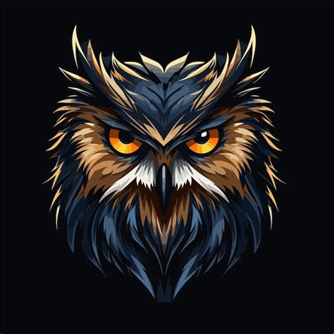 Premium Vector Owl Gaming Logo