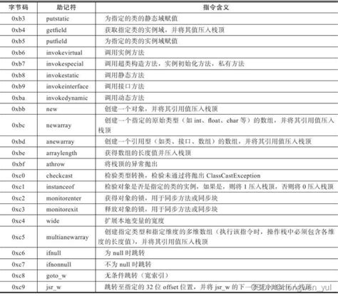 jvm 虚拟机系列：指令表 虚拟化jvm指令 csdn博客