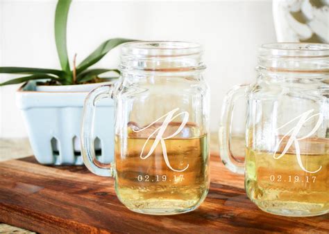 Personalized Mason Jar Glass From Engravemethis