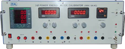 Zeal Three Phase Power Energy Meter Calibrator For Industrial At