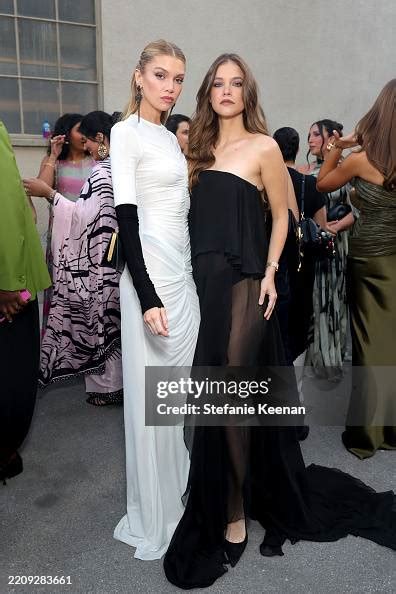 Stella Maxwell And Barbara Palvin Attend The Fashion Trust Us News