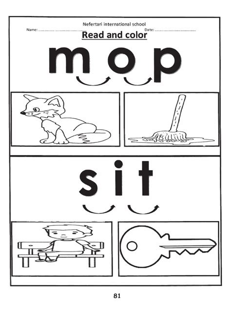 Reading Sheets Pdf