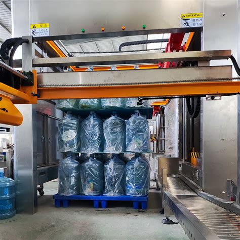 Gantry Robot Barrel Palletizer Shenzhen Jandd Drinking Water Equipment