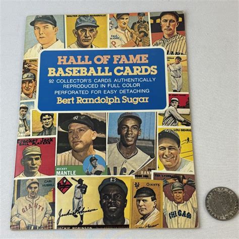 Lot 1978 Bert Randolph Sugar Hall Of Fame Baseball Cards Collector